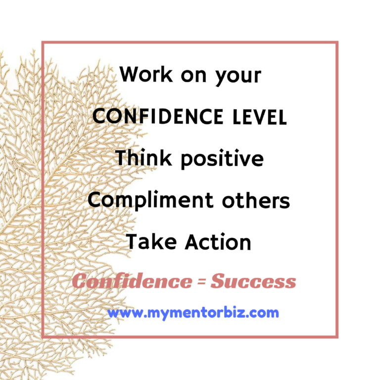Your Level of Confidence in your Direct Sales Biz? - My Mentor Biz