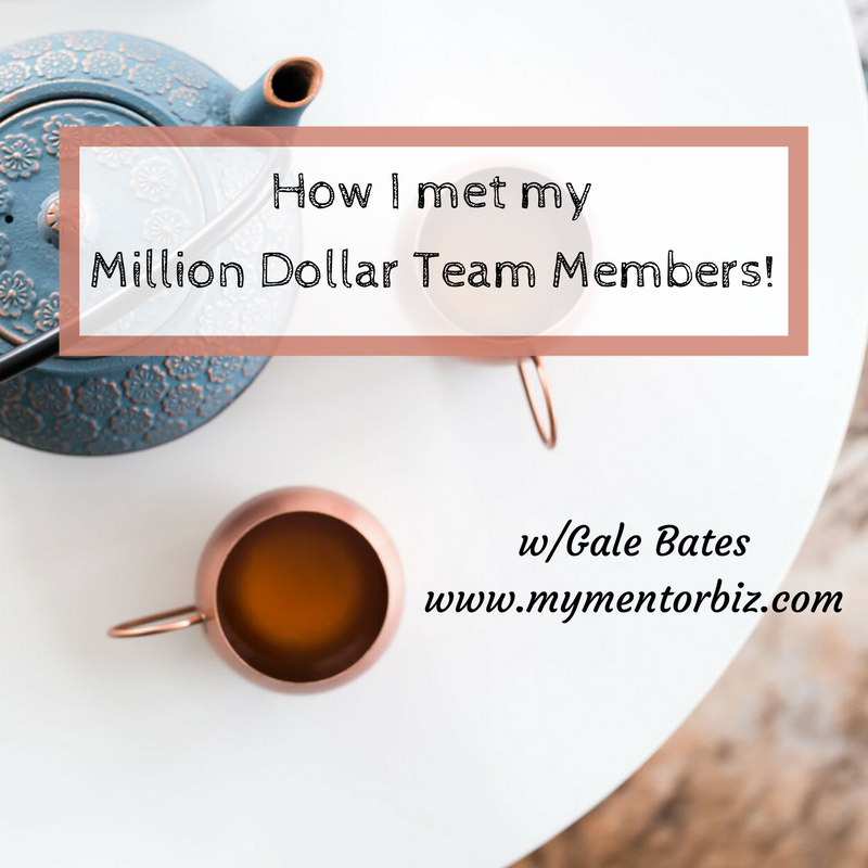 How I met my Million Dollar Team Members - Networking Stories